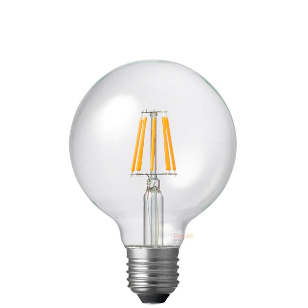 12-24 Volt AC/DC G95 Dimmable LED Light Bulbs E27 | Liquid LEDs ...
