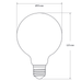 12-24 Volt AC/DC G95 Dimmable LED Light Bulbs E27 | Liquid LEDs ...